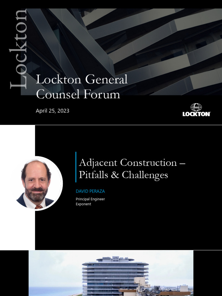Adjacent Construction - Pitfalls and Challenges | PDF | Deep Foundation ...