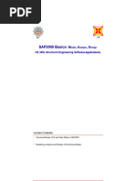 SAP2000 V20 Truss Analysis Guide | PDF | Truss | Young's Modulus