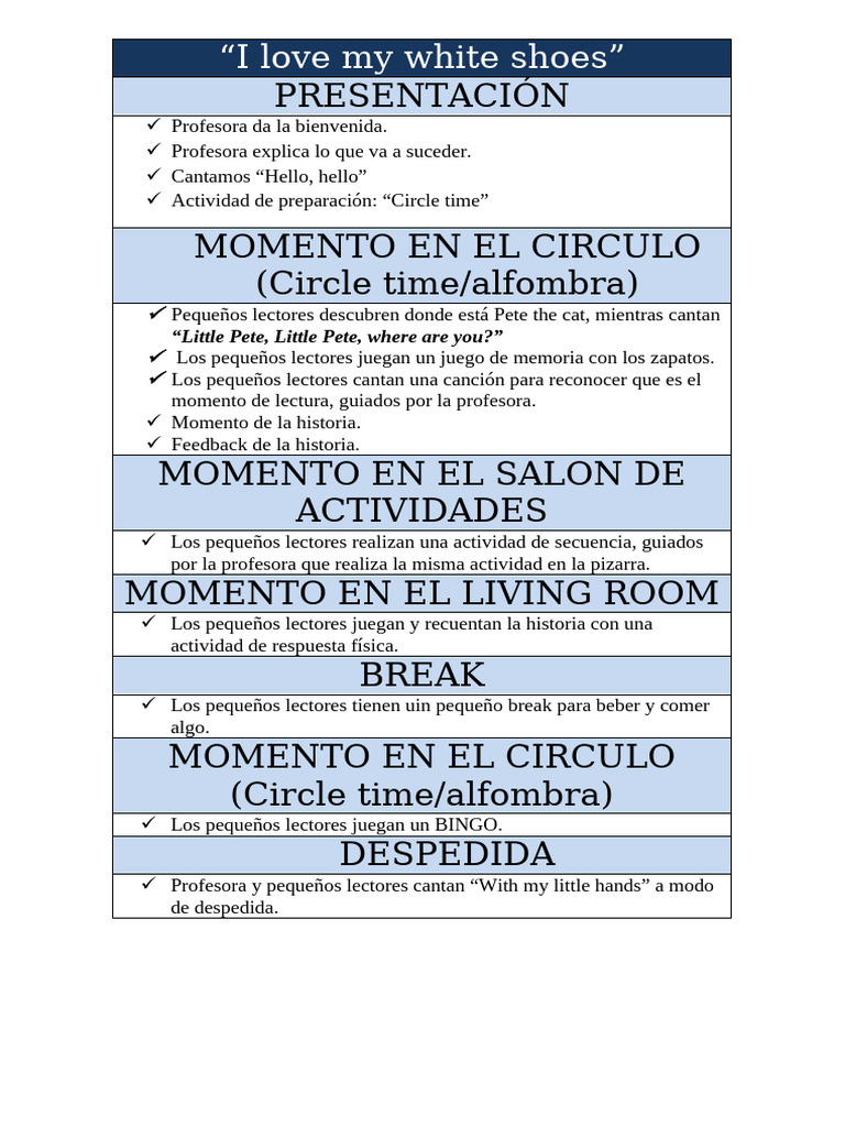 I Love My White Shoes | PDF