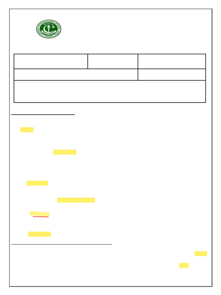 G4-S.st 2nd Mid-Term (Answer Key) REVIEW PACK | PDF