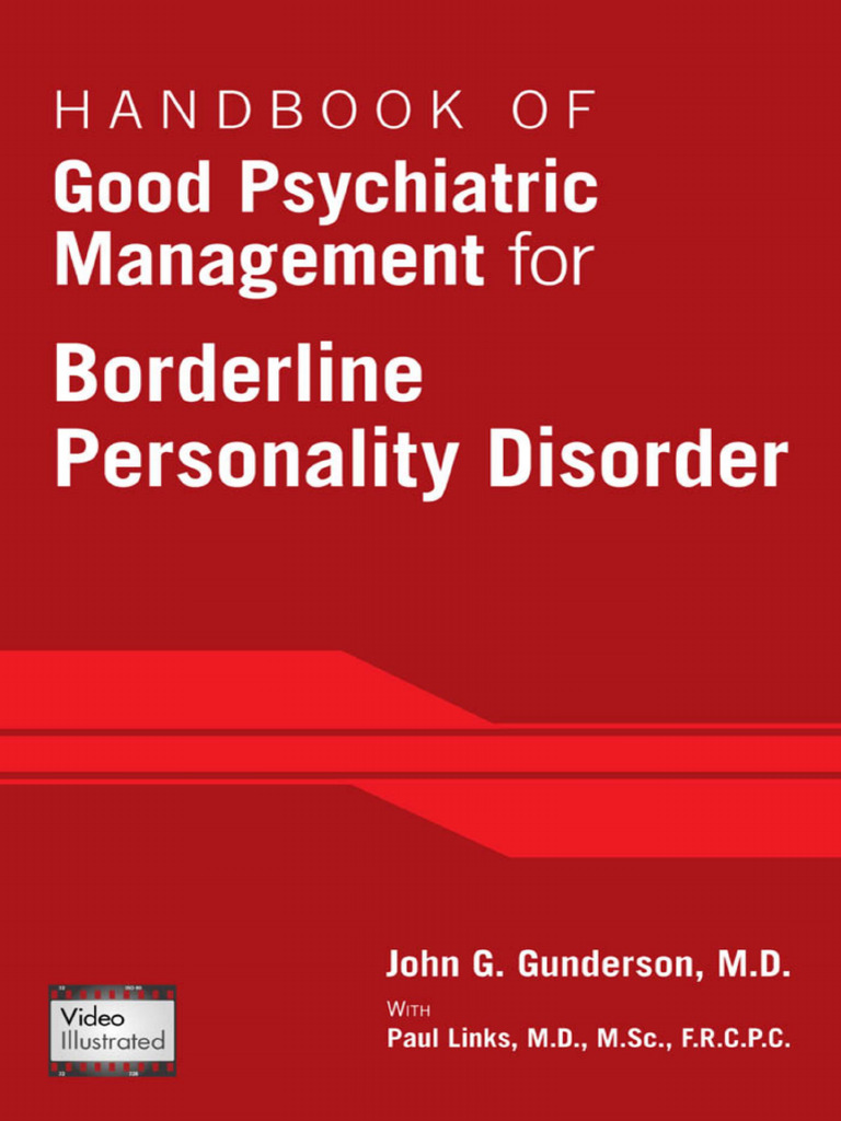 Copia de John G. Gunderson - Handbook of Good Psychiatric Management ...