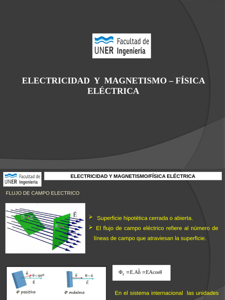 2.0 Electricidad y Magnetismo - Física Eléctrica - 2C 2024 - Clase 2 ...