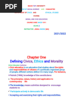 Logic - Unit-One - Part-1 - Amharic and English Freshman | PDF