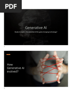 Generative AI and Its Impact to Everyday Business | PDF | Artificial Intelligence | Intelligence ...