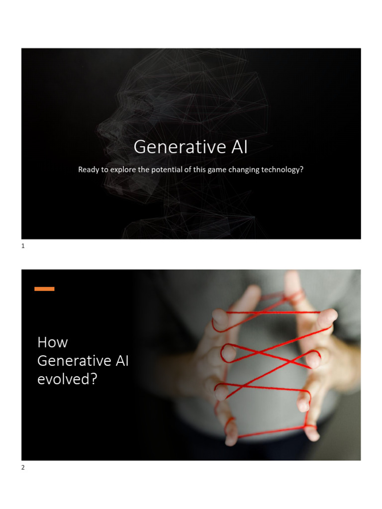 Evolution and Impact of Generative AI | PDF | Artificial Intelligence | Intelligence (AI ...
