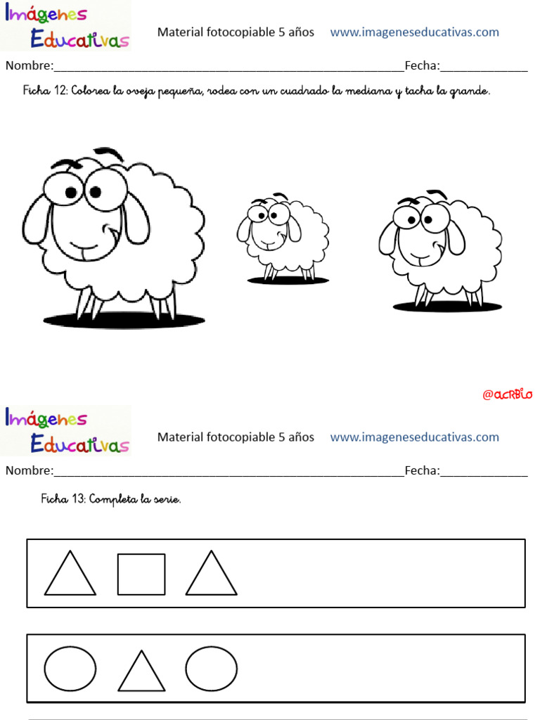 Cuadernillo-40-Actividades-Eduación-Preescolar-5-Años-13-19 | PDF Cuadernillo-40-Actividades-Eduación-Preescolar-5-Años-13-19 | PDF