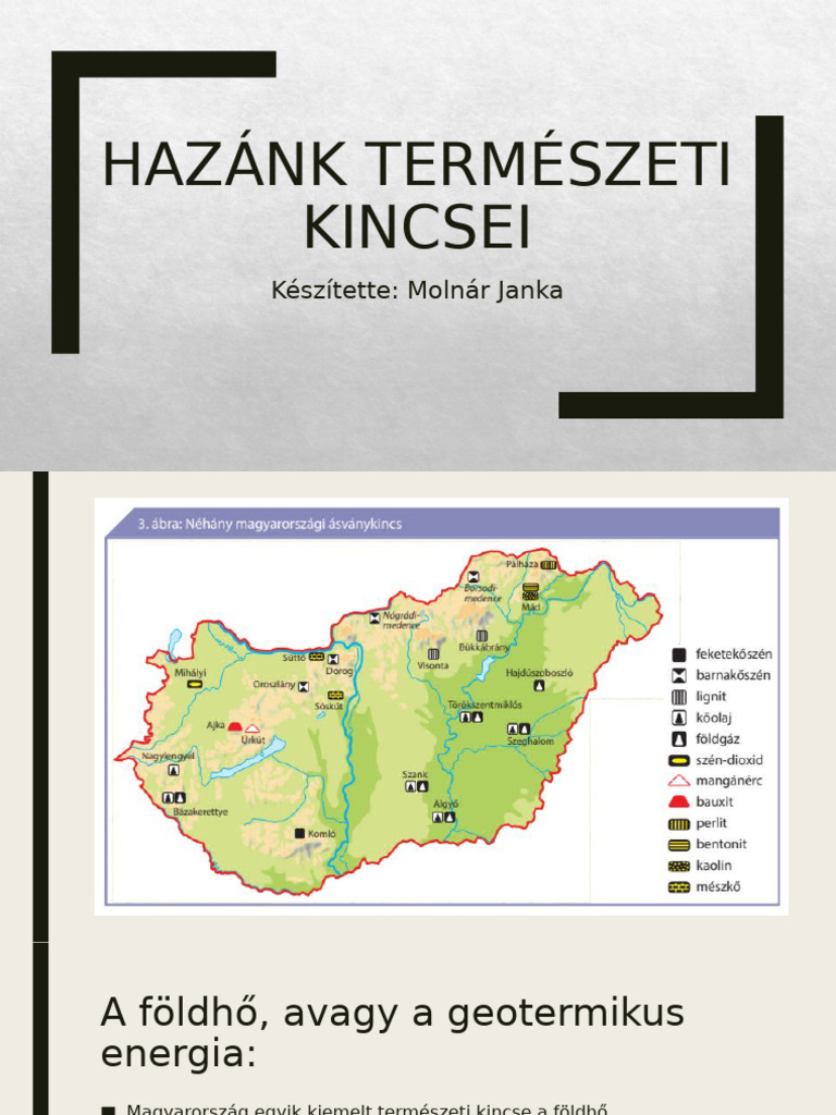 Hazánk Természeti Kincsei | PDF