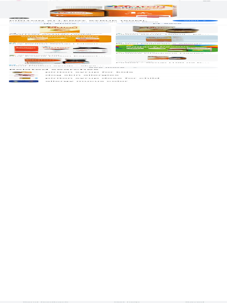 Piriton Syrup - Google Search | PDF