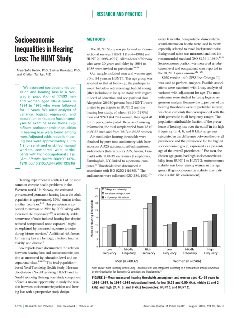 Paper_2 | PDF | Hearing Loss | Audiology