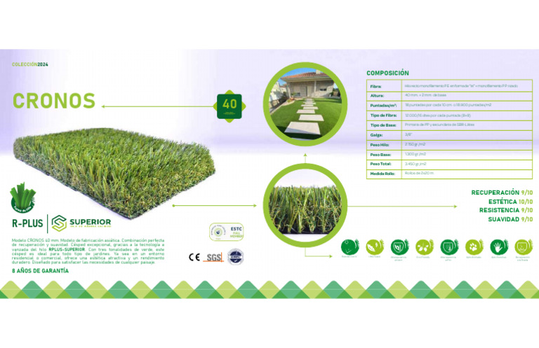 FITXA TECNICA CRONOS 40mm | PDF