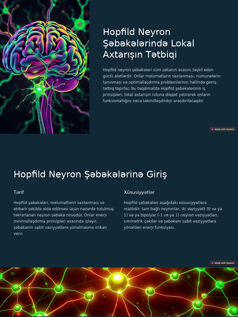 Hopfield Neural Networks Local Search | PDF