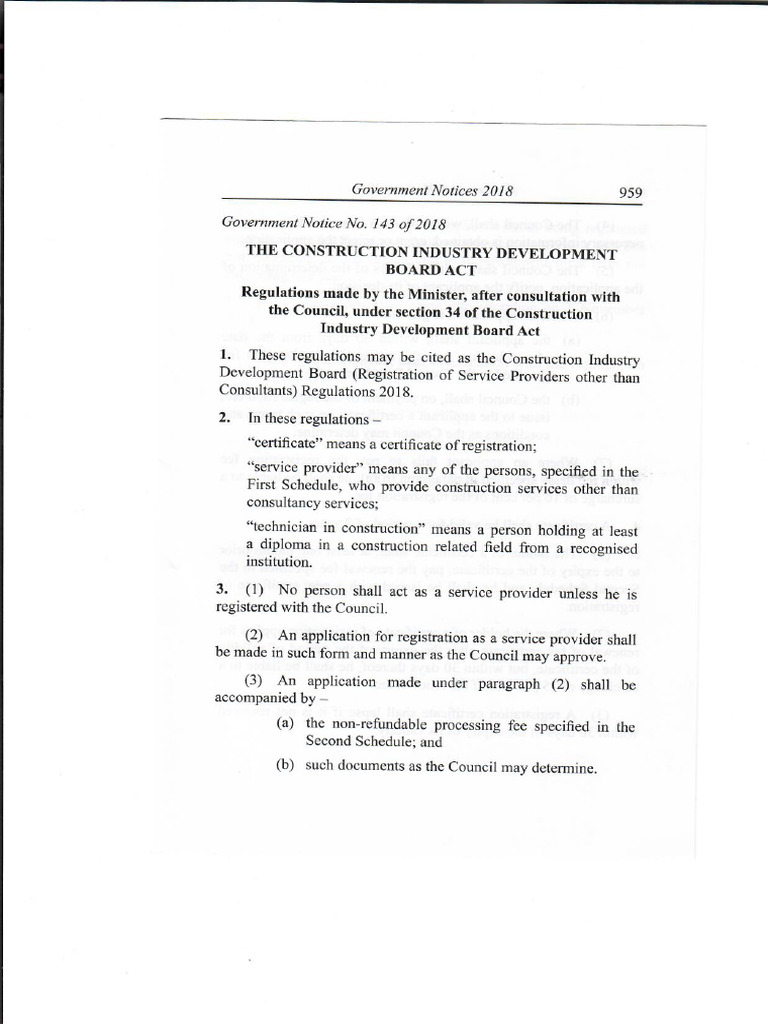 CIDB Booklet Registration Vecto | PDF