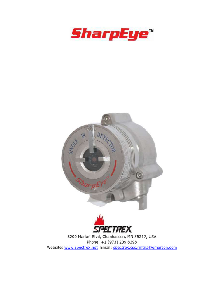 guide-40-40r-single-ir-flame-detector-spectrex-en-us-1459812 | PDF | Infrared | Electrical ...