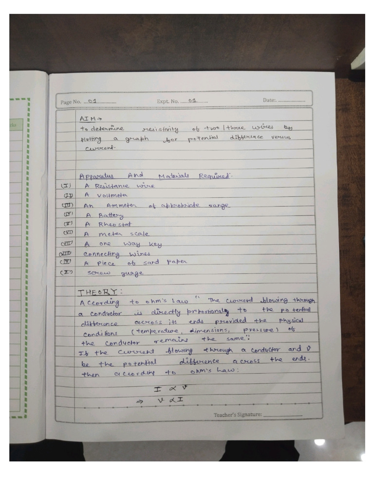 PHYSICS PRACTICAL-CLASS (12) | PDF