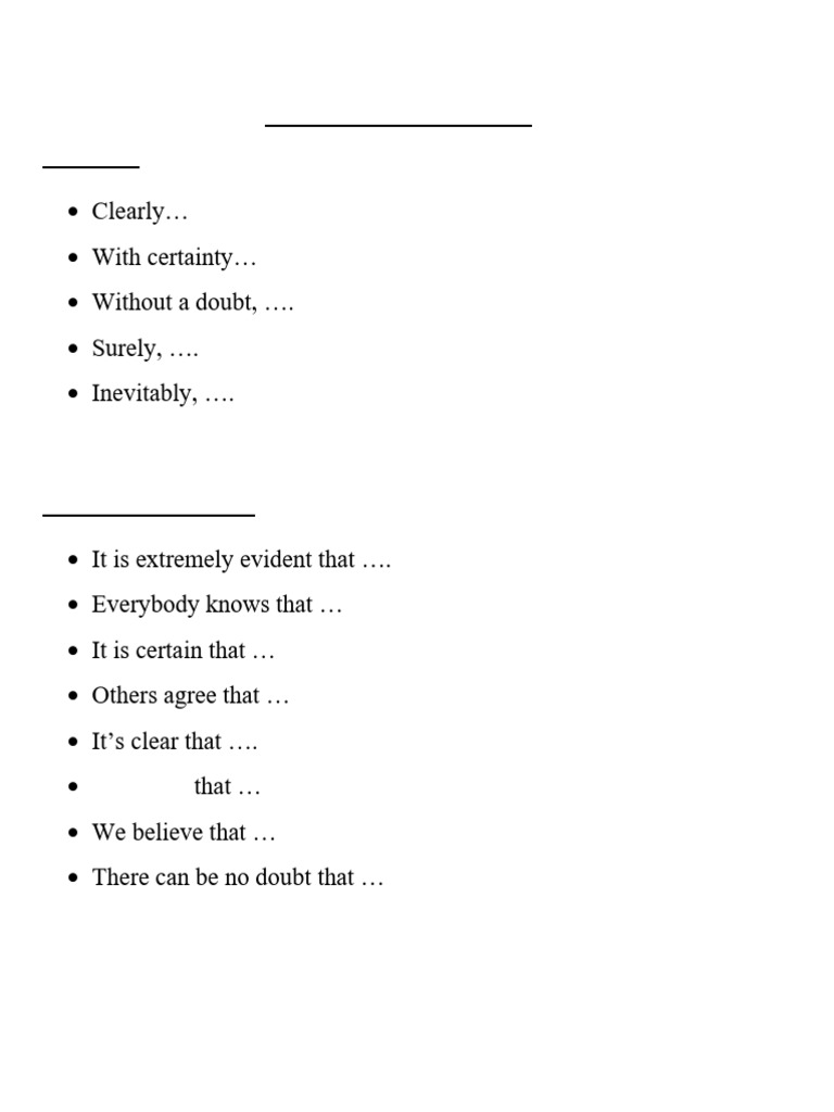Effective Argument Writing Openers | PDF | Reason | Cognition