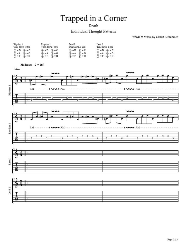 Trapped in a Corner Tabs | PDF