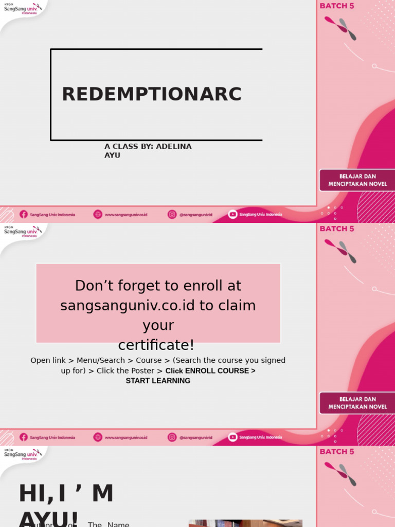 Contoh Draft Materi | PDF