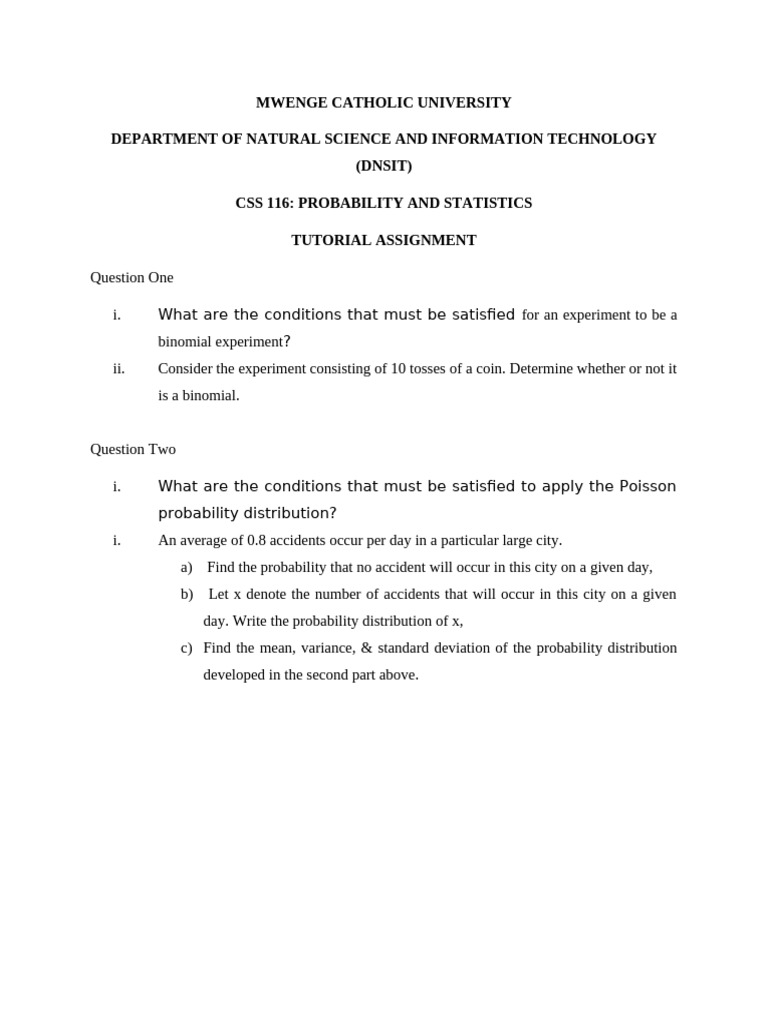 ASSIGNMENT 116 | PDF