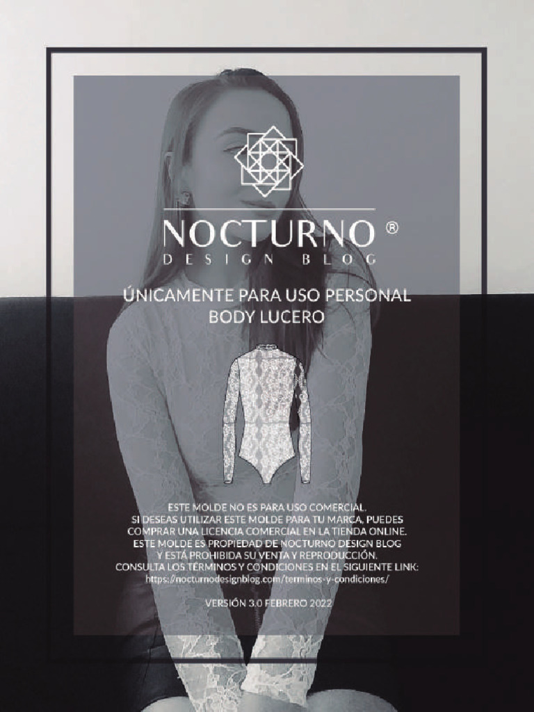 Body Lucero Molde Personal Nocturno Design Blog | PDF