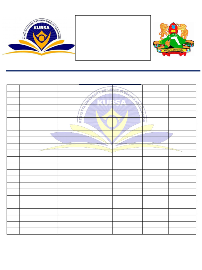 Kubsa Registration Forms | PDF