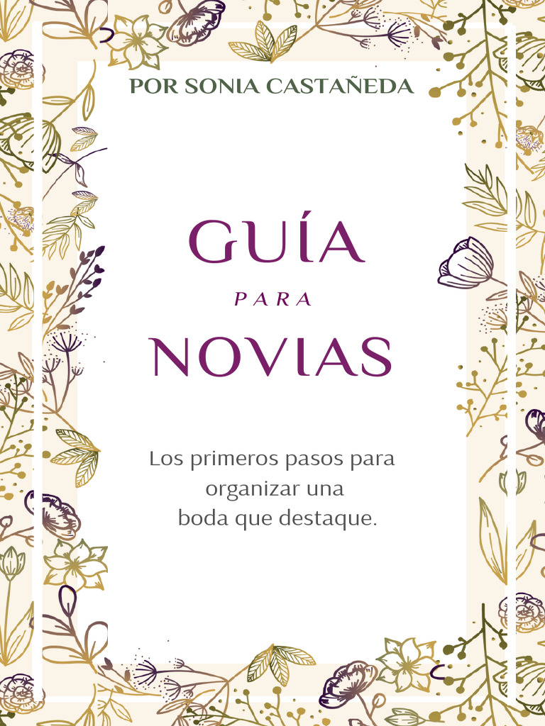 Guía para Novias | PDF | Presupuesto