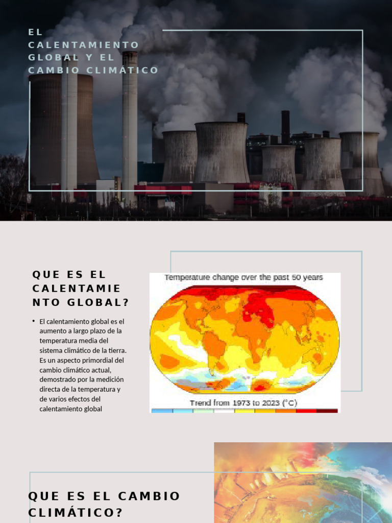 Calentamiento Global y Cambio Climático | PDF | Cambio climático | Clima