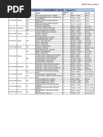 Preliminary Examination Time Table Feb 2025 - AS Level | PDF ...