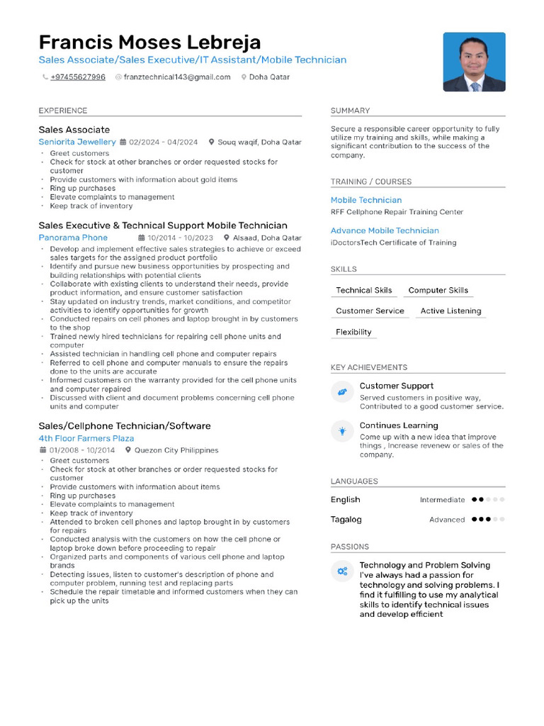 Resume (CV) | PDF