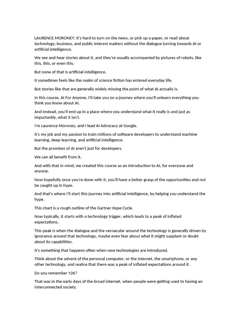 LAURENCE MORONEY | PDF | Artificial Intelligence | Intelligence (AI ...