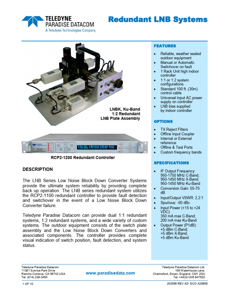 202556 REV AD | PDF | Decibel | Telecommunications