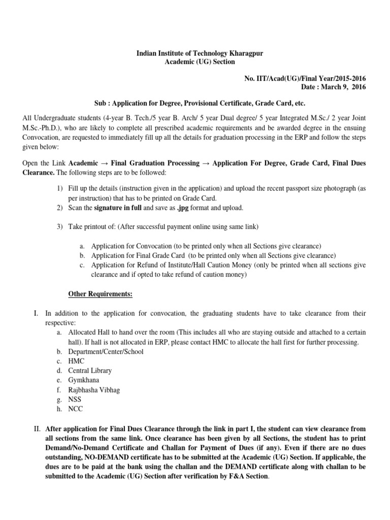 Convocation_UG | PDF