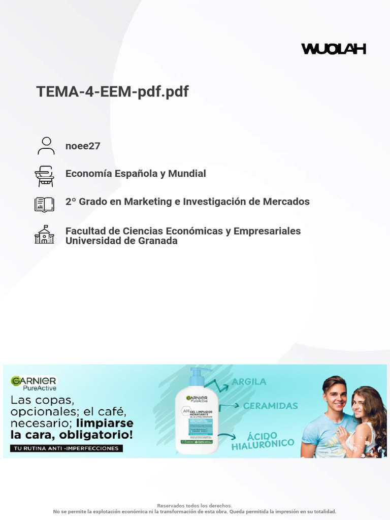 wuolah-free-TEMA-4-EEM-pdf | PDF | Comunidad Económica Europea | Inflación