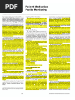 Patient Medication Profile | PDF | Pharmacy | Medical Prescription