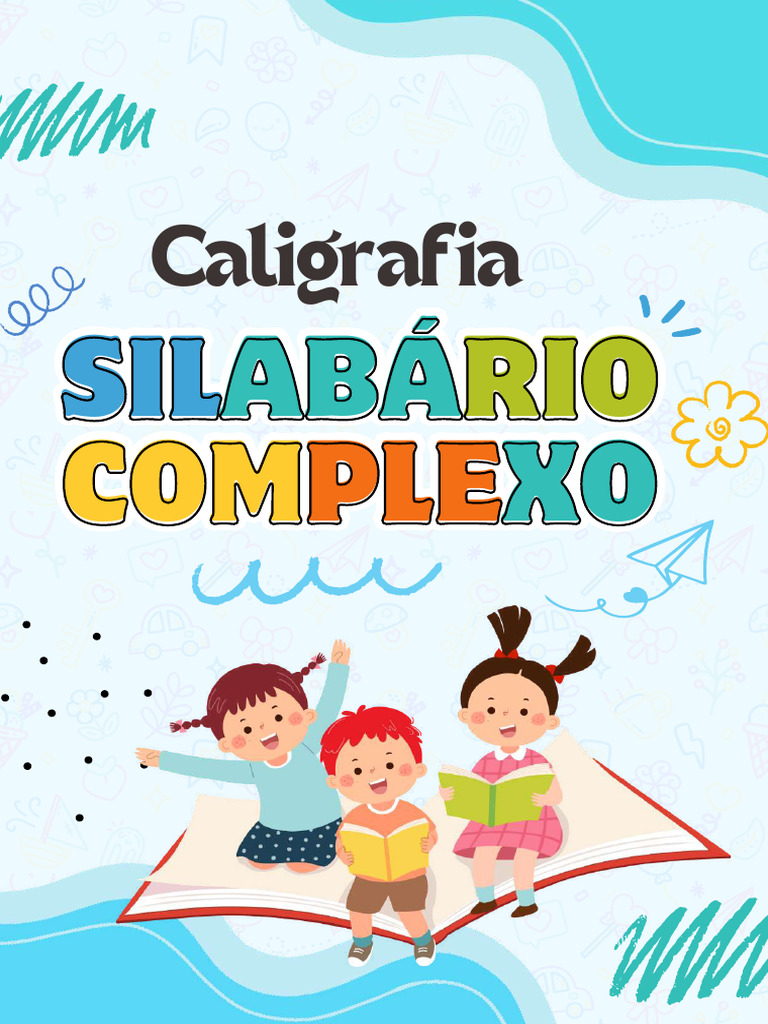 Caligrafia: Silabário Complexo Silabário Complexo | PDF | Escrita