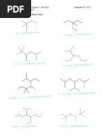 Alkane Nomenclature Problems and Answers | PDF | Organic Chemistry | Chemistry