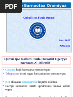 Gabaasa Kurmaana 2ffaa Bara 2017 M | PDF