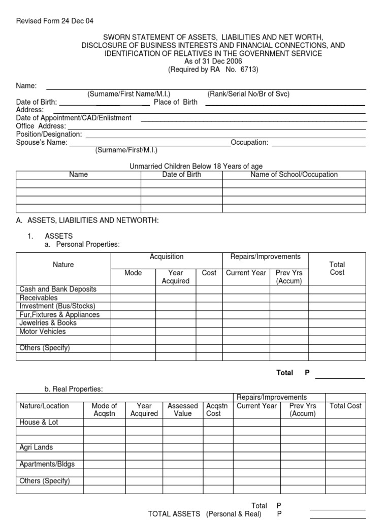 SAL Form | PDF | Taxes | Income Tax
