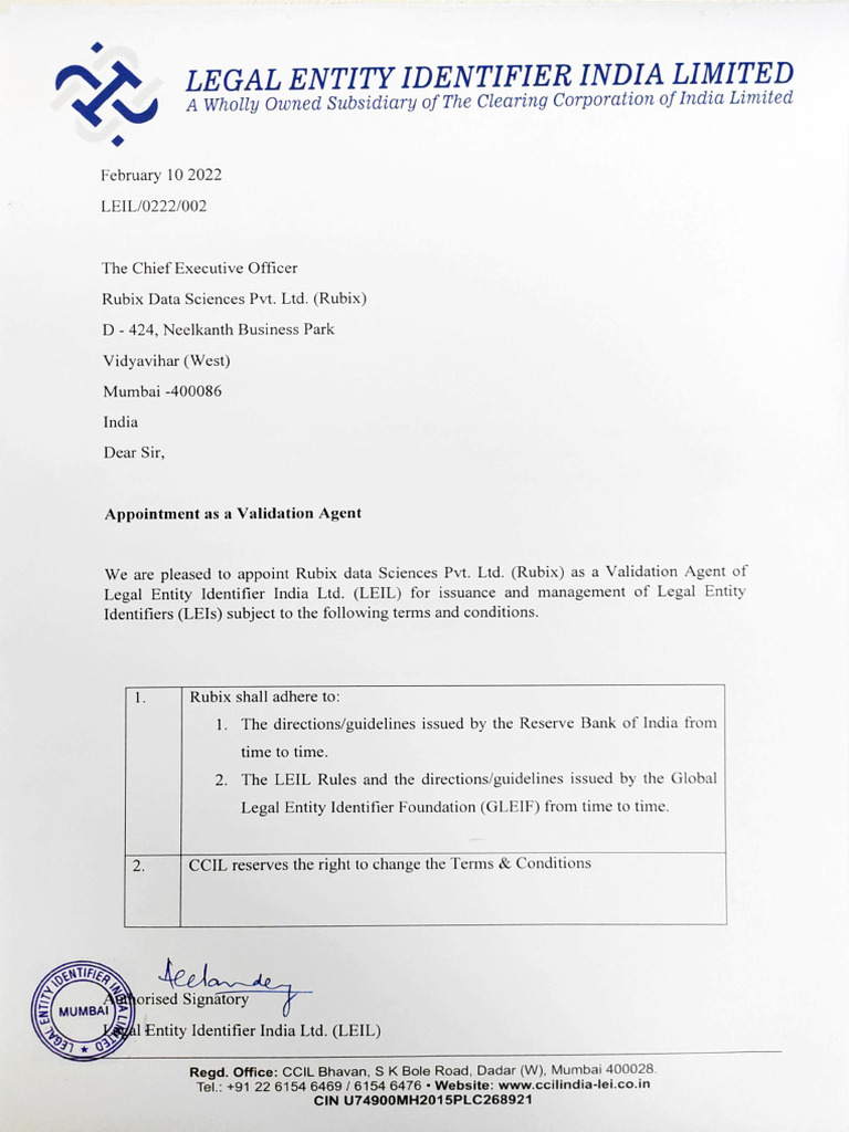 LEIL - VA - Appointment Letter | PDF