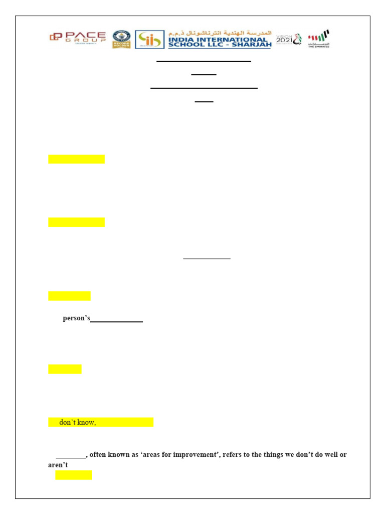 Emp Unit 2 Self Management | PDF | Goal | Motivation