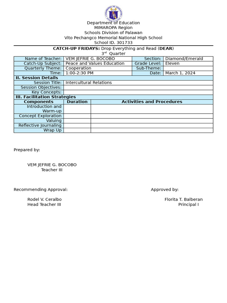 Catch Up DLL - 040543 | PDF