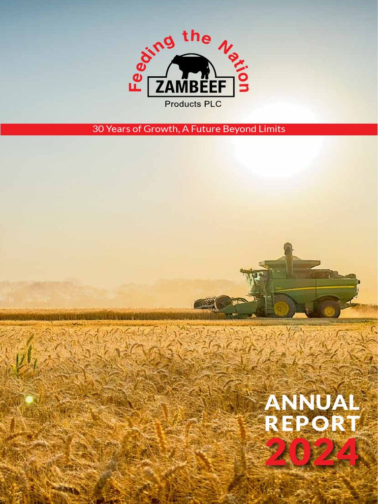 Zambeef Products PLC Annual Report 2024 | PDF | Cost Of Living ...