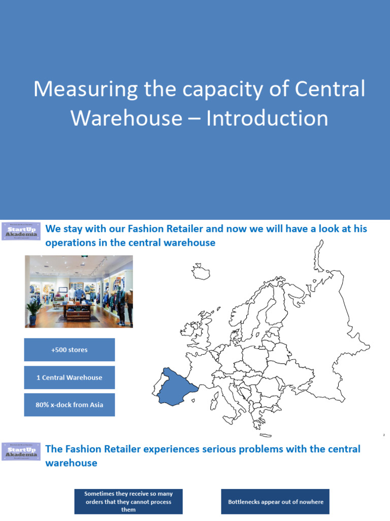 Capacity of Central Warehouse Analysis - Additional Information | PDF ...