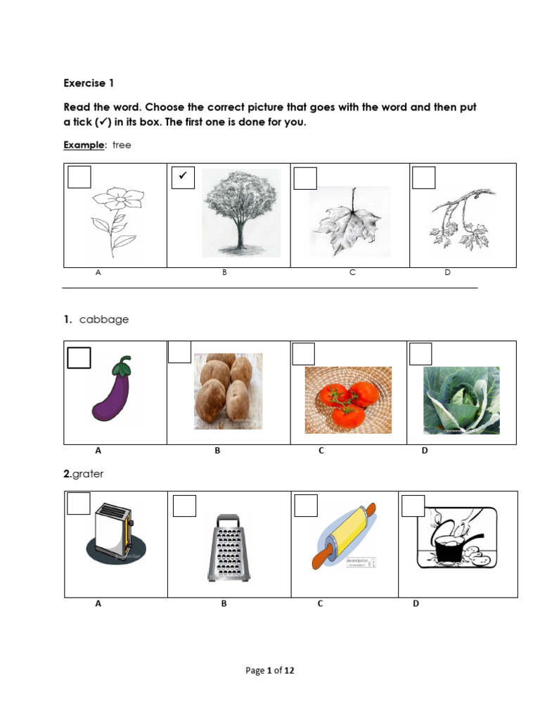 English Reading Exam Paper Primary 4 2019 | PDF | Inn
