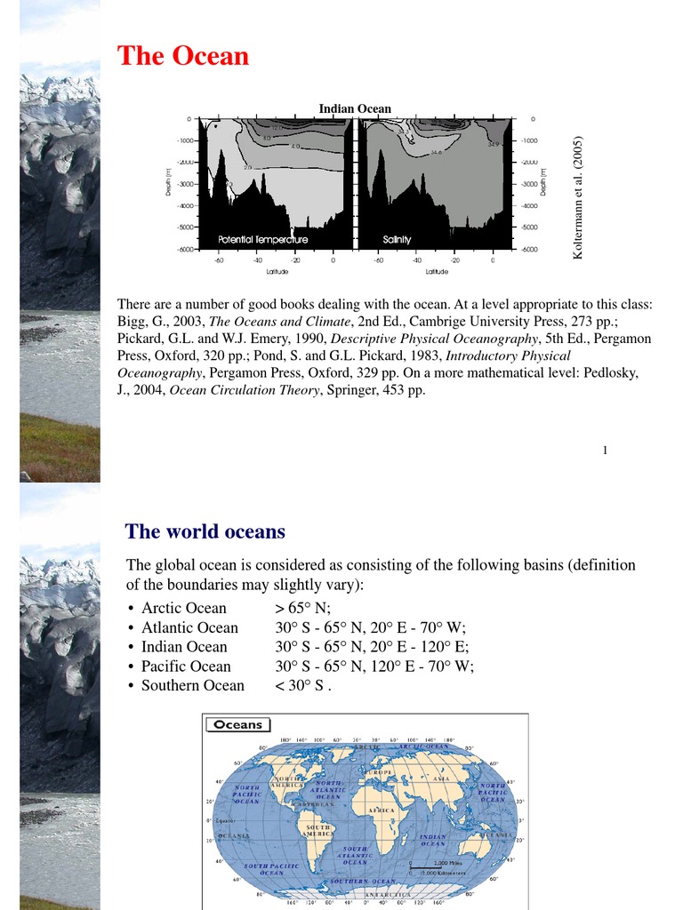 The Ocean The Ocean: Idi O Indian Ocean | PDF | Salinity | Carbon Dioxide