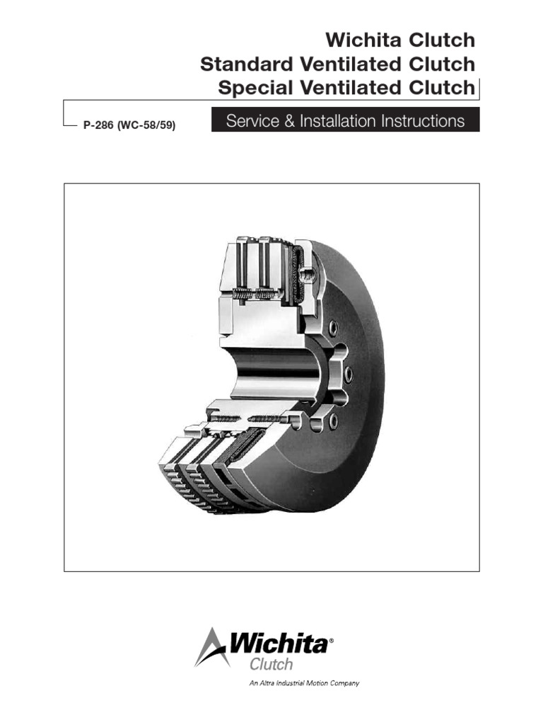 p-286-wc | PDF | Screw | Clutch