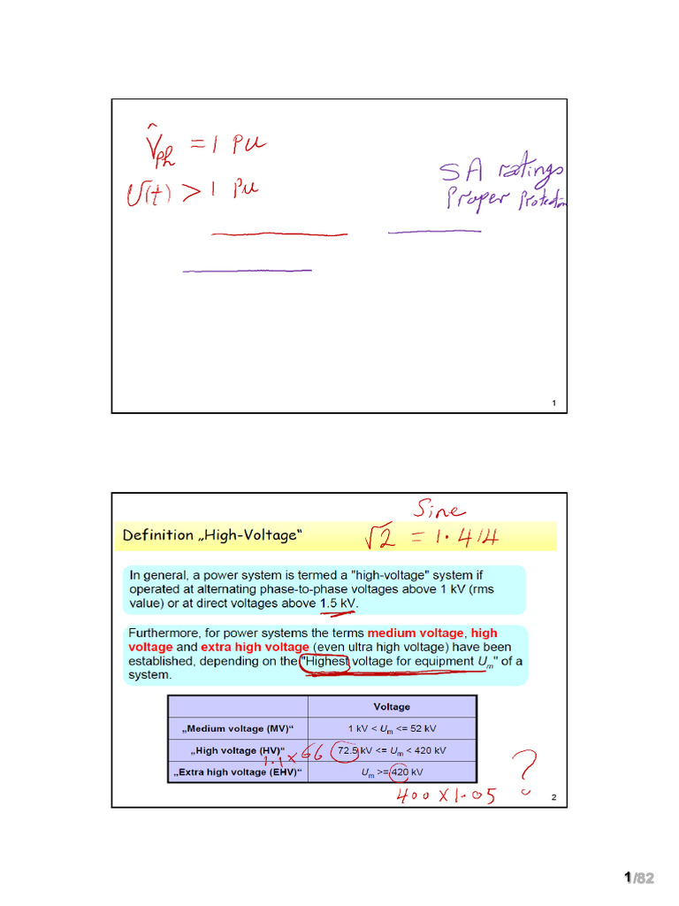Chapter 1-high voltage | PDF | High Voltage Direct Current | Electric Power Transmission