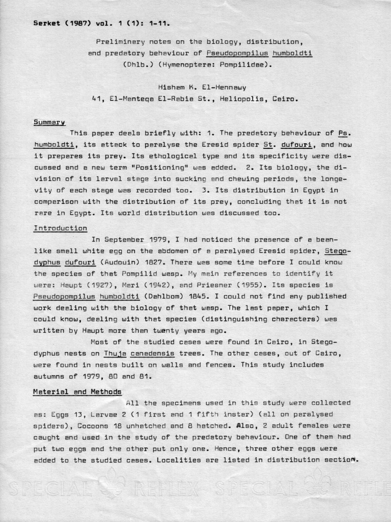 003-1987-Preliminary Notes On The Biology, Distribution, and Predatory ...