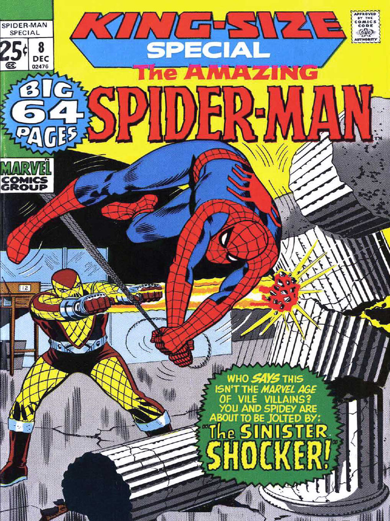 Amazing Spider-Man Annual 008 (1971) (Marvel) (Edits) (Blasty-Dcp) c2c ...