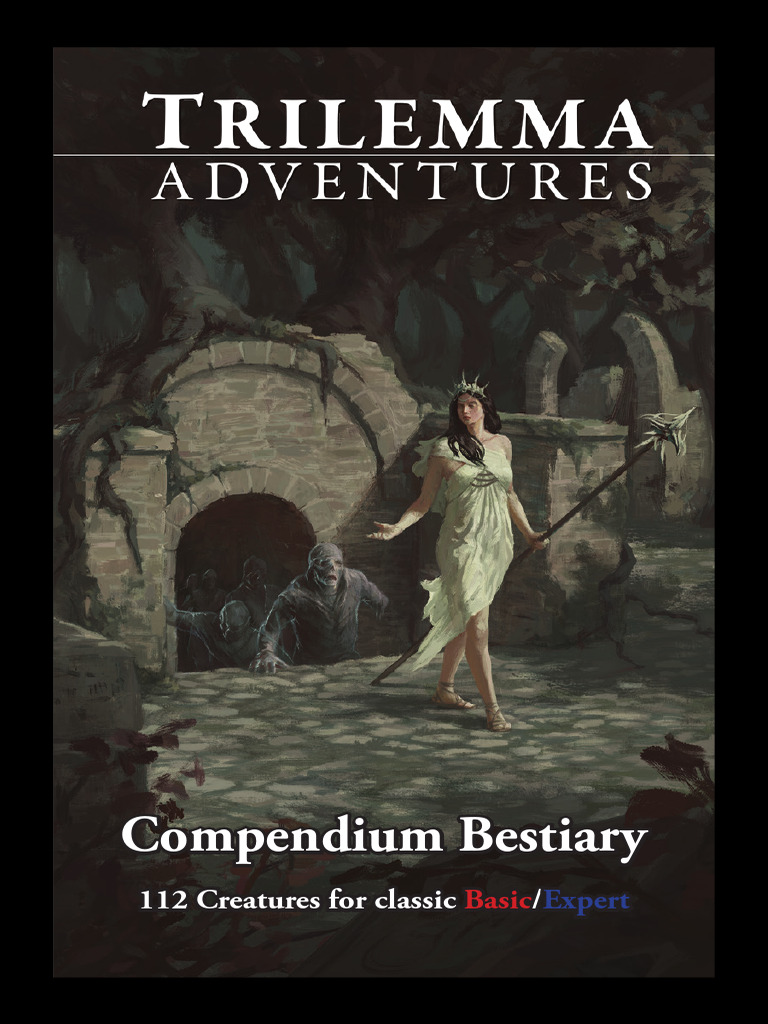 Trilemma Adventures Bestiary (Basic, BX) | PDF | Wasp | Ant