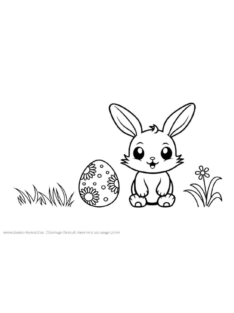 Coloriage A Imprimer Paques | PDF